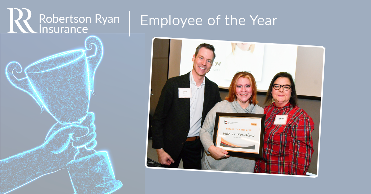 Val Prudlow Wins Robertson Ryan's Employee of the Year | Robertson Ryan ...
